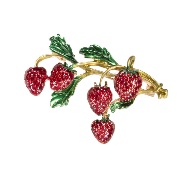 Strawberry Cluster Pin – SHOP ARTS BMA