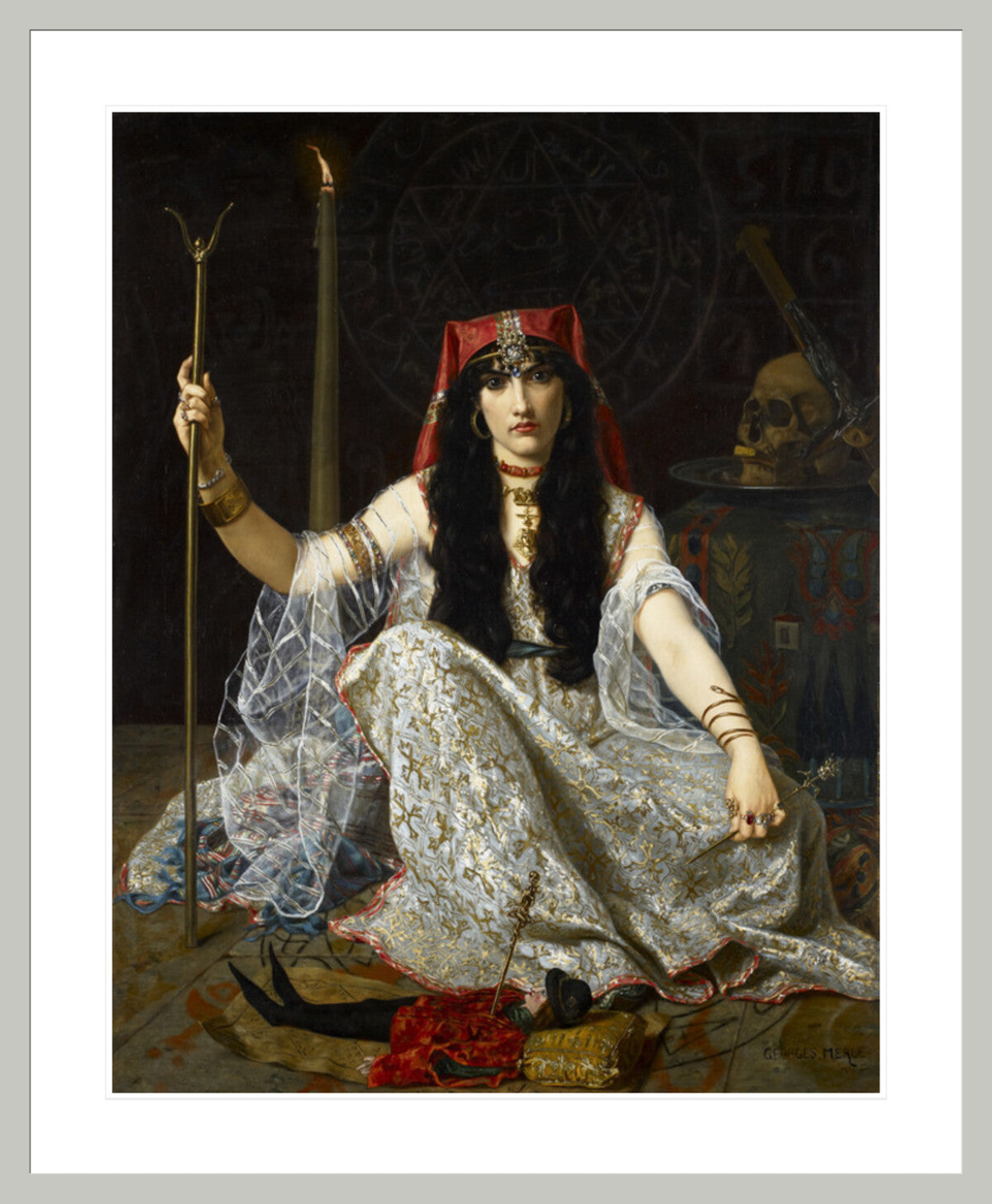 Georges Merle "L’Envoûteuse (The Sorceress)" Custom Print – SHOP ARTS BMA